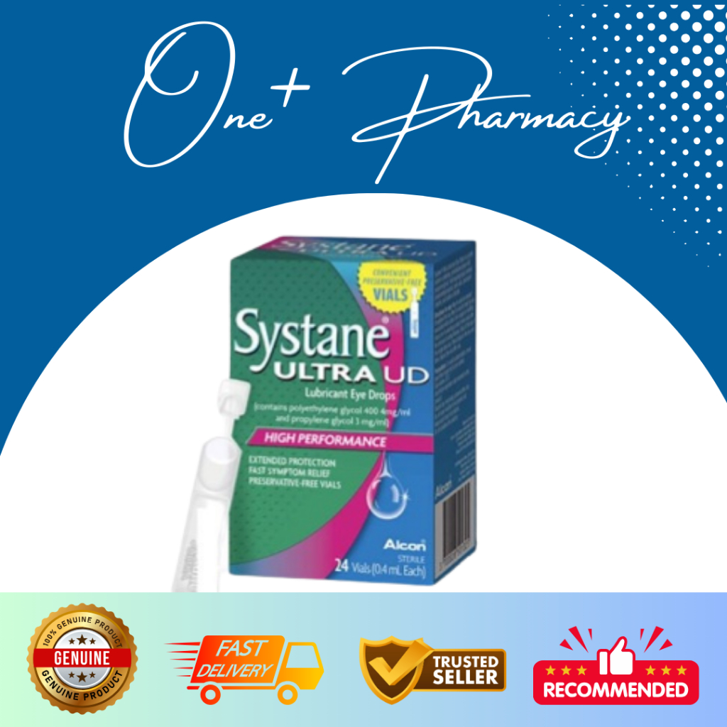 Systane ultra lubricant eye drops 24x0.5ml UD | Shopee Malaysia