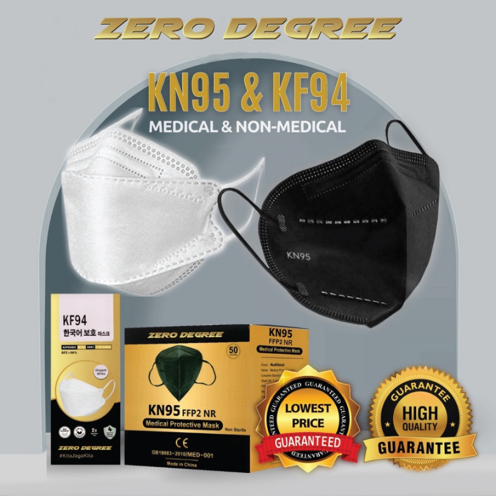 ZERO DEGREE Mask KN95 Medical Mask Face Mask KN95 Mask KF94 Mask ...