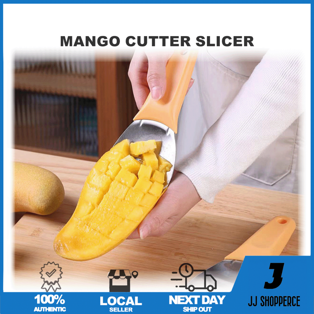 [MY] Mango Slicer Cutter/ Mango Peeling and Dicing Knife/ Mango Fruit ...