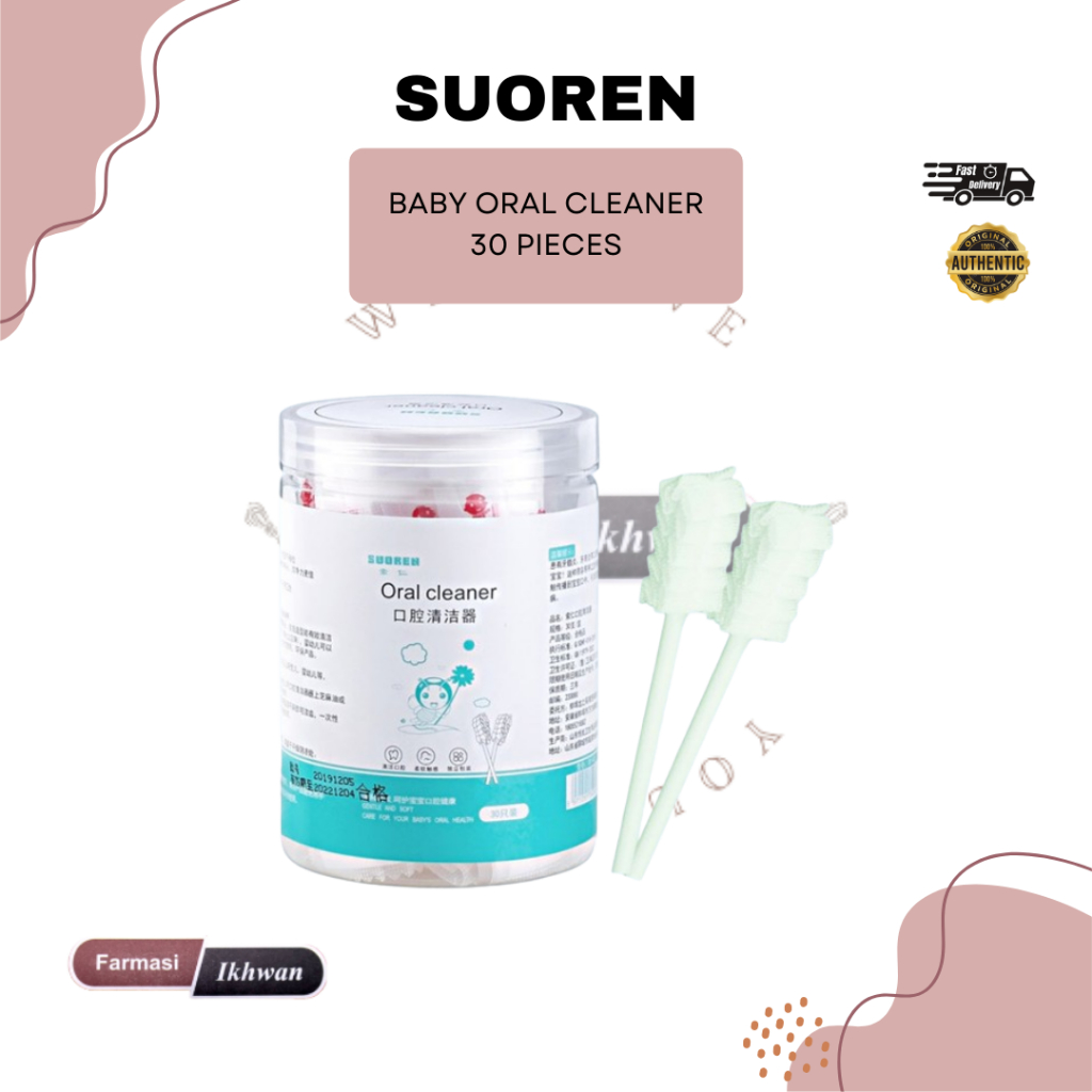 Suoren Baby Oral Cleaner 30 Pieces/Pack | Shopee Malaysia