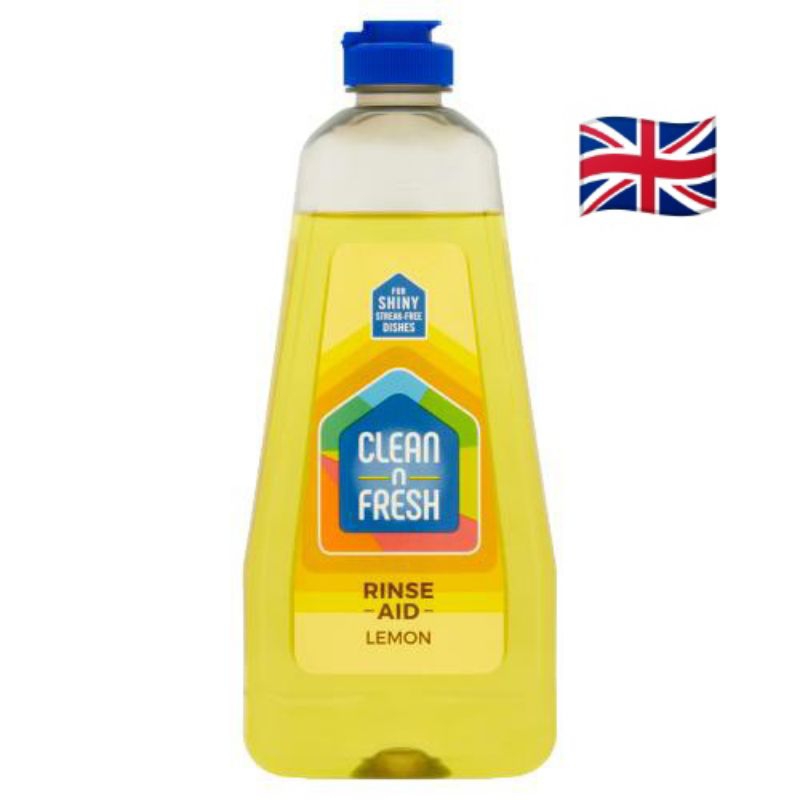 Clean N Fresh Rinse Aid Lemon 400ml imported from UK 🇬🇧 | Shopee Malaysia