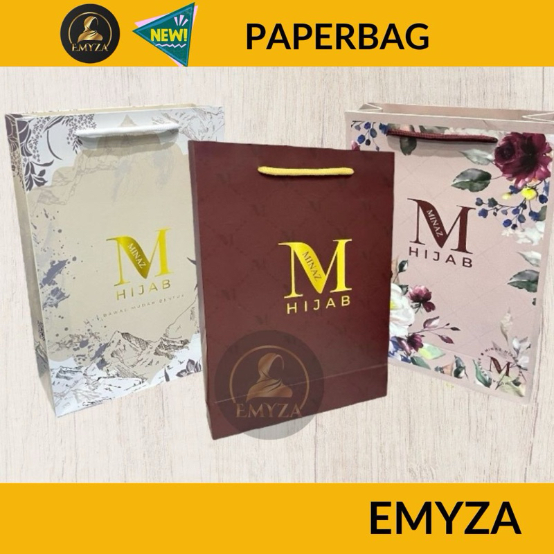 [MINAZ HIJAB] Paperbag & Box Minaz Hijab (1pcs) | Shopee Malaysia
