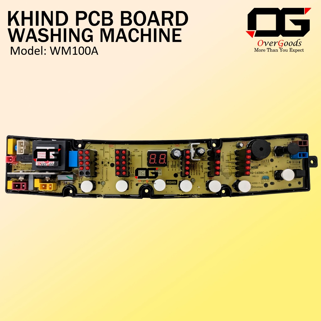WM100A KHIND Washing Machine PCB Board / Board Mesin Basuh Khind ...