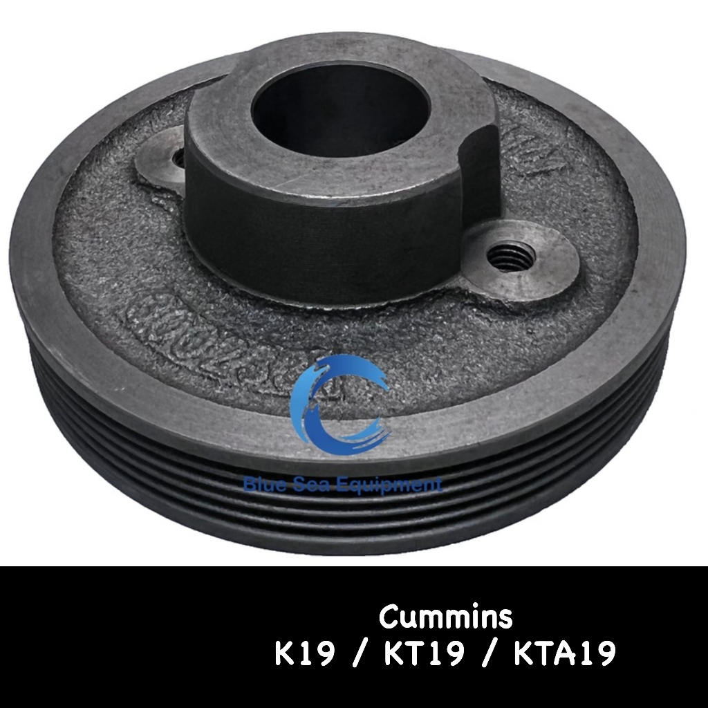 Alternator Pulley - 3002331 for Cummins K19 Marine Diesel Engine Parts ...
