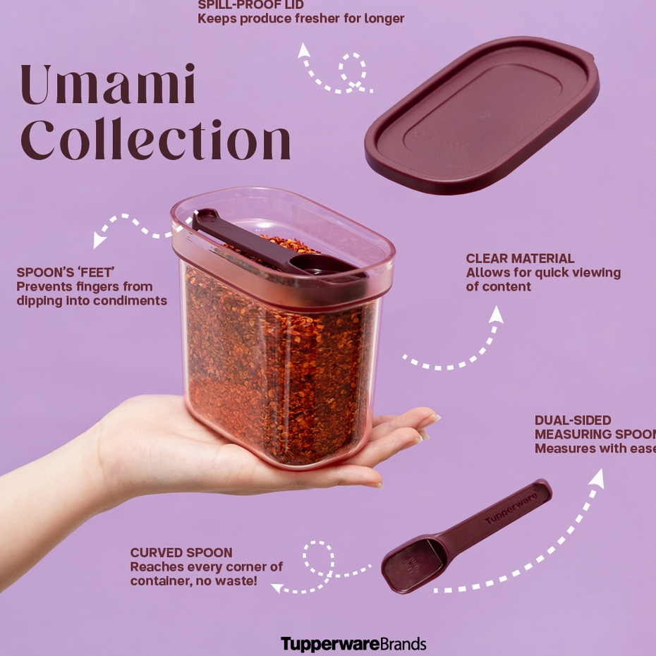 Tupperware Umami Collection Set 500ml (4 Pieces) | Shopee Malaysia