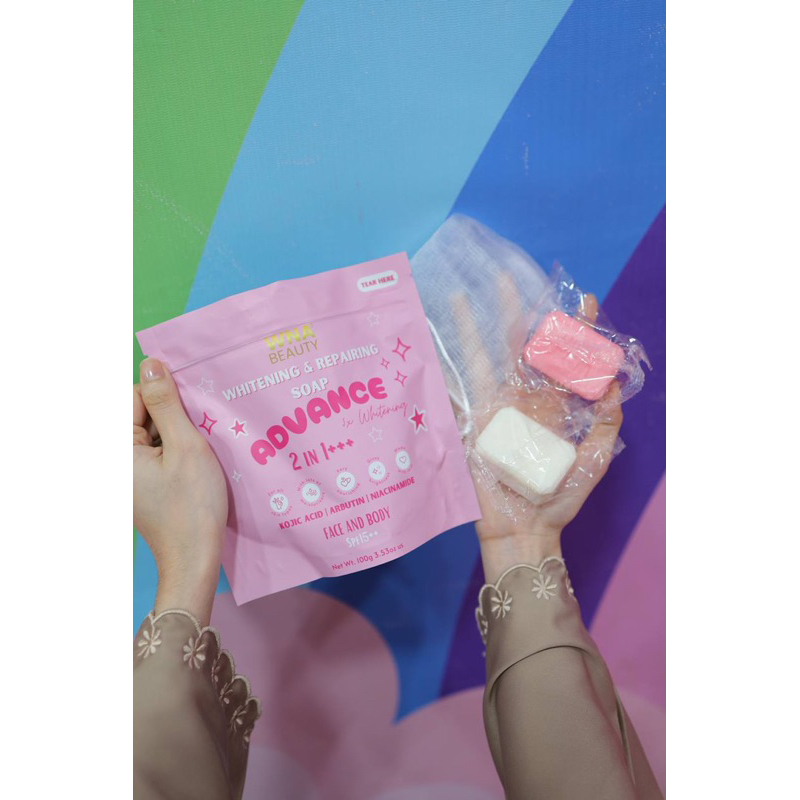 READY STOK SABUN WNA WHITENING & REPEARING SOAP SPF15 ( limited ) ( ADA ...