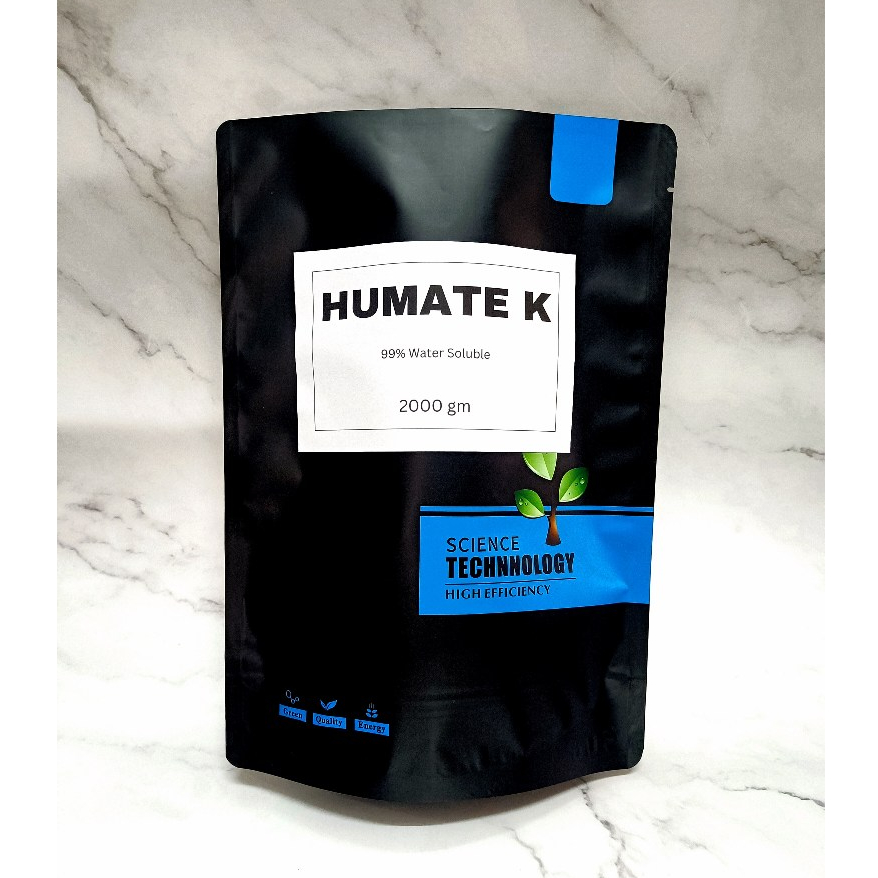2KG Humate K Powder (Potassium) Humic Acid 99% Water Soluble 矿源腐殖酸钾(粉 ...