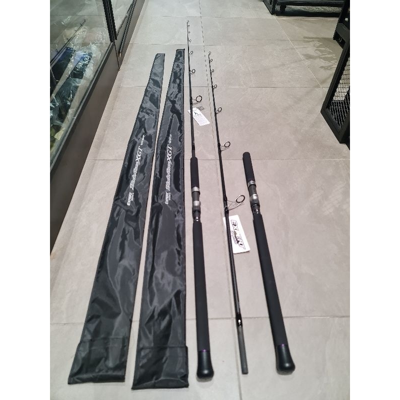 EXPERT BLACK STONE XGT POPPING FISHING ROD | Shopee Malaysia