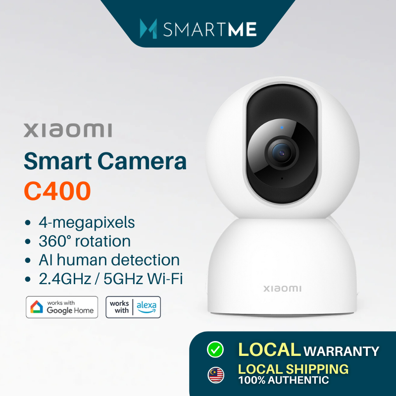 Xiaomi Smart Camera C400 - 4MP | 360° rotation | AI human detection ...