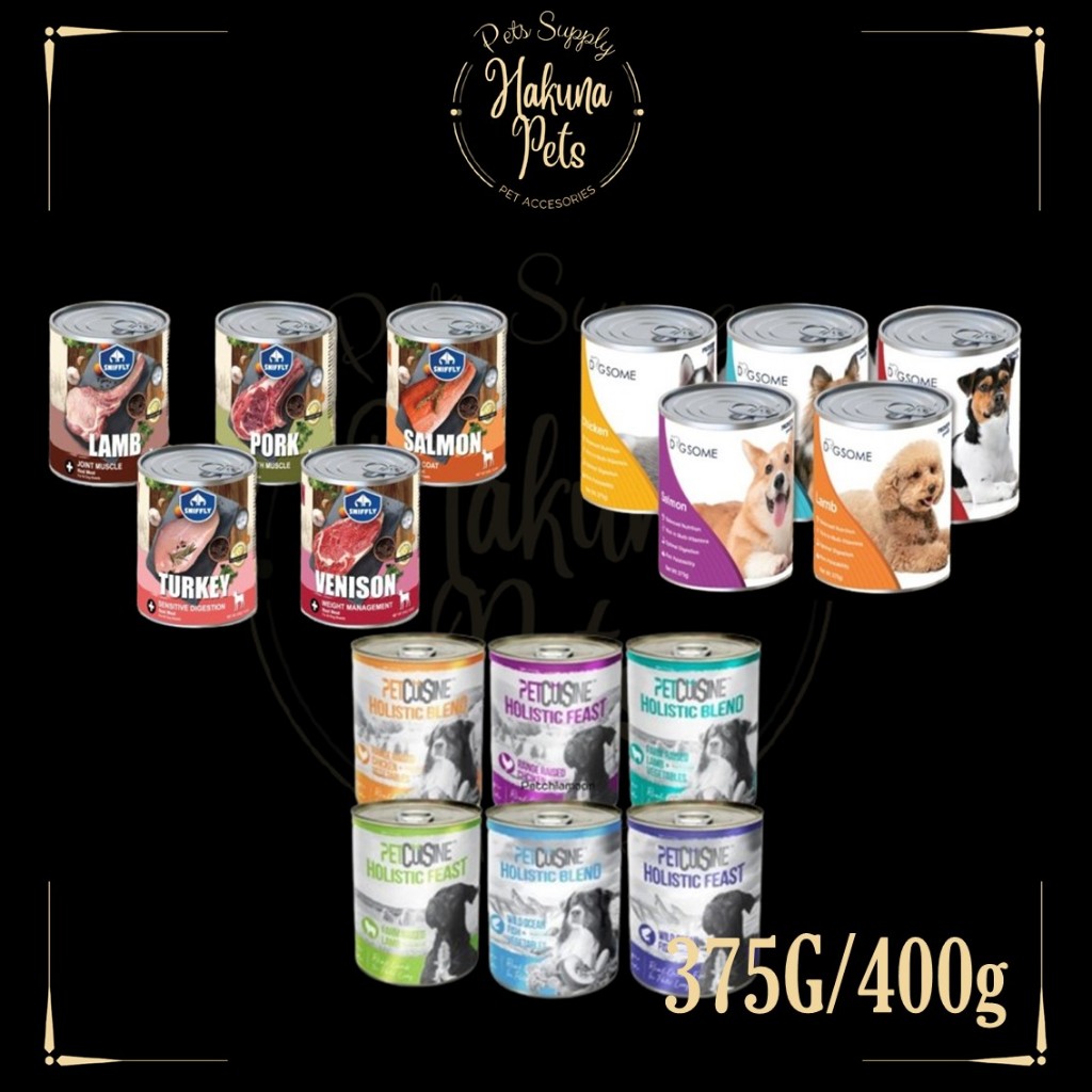 Sniffly Dogsome Pet Cuisine Dog Canned Food 375g - Wet Can Food Dog Can ...