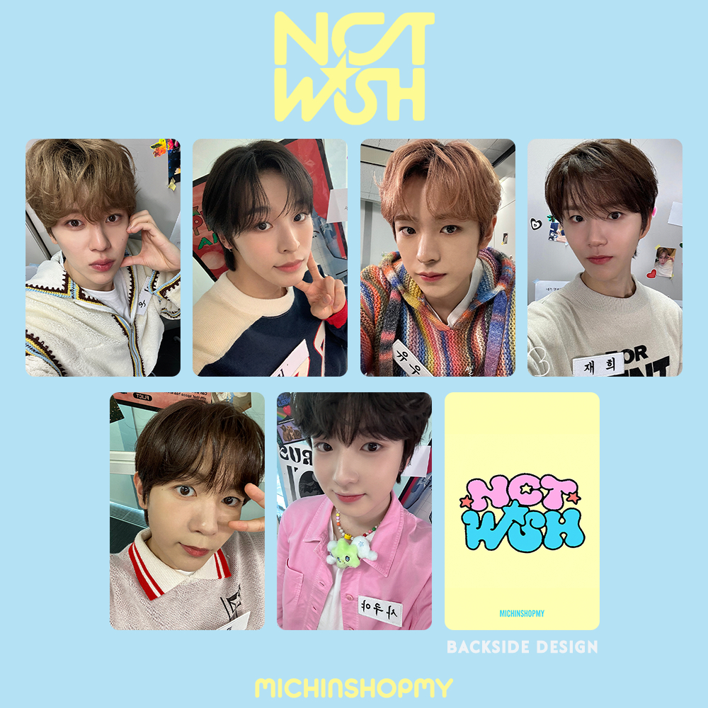 NCT WISH SELCA FANMADE PHOTOCARD SET BY MICHINSHOPMY | Shopee Malaysia