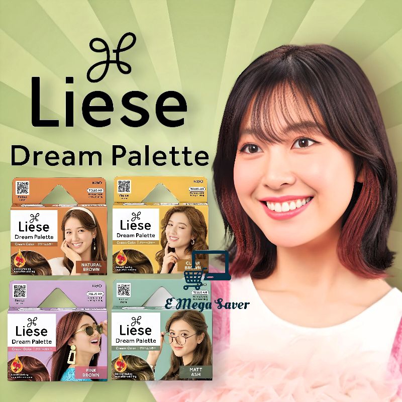 Liese Dream Palette Cream Color | Shopee Malaysia