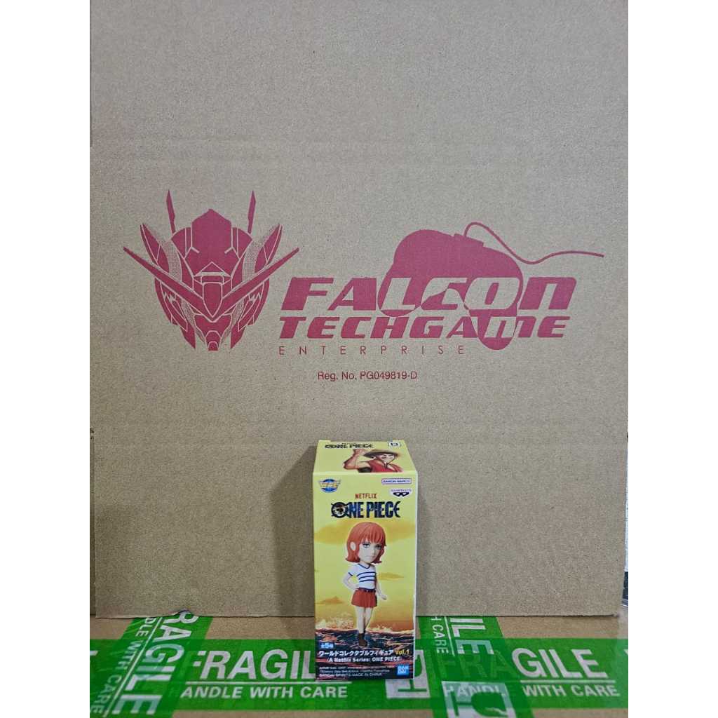 Banpresto WCF Netflix Series One Piece volume 1 Luffy Nami | Shopee ...