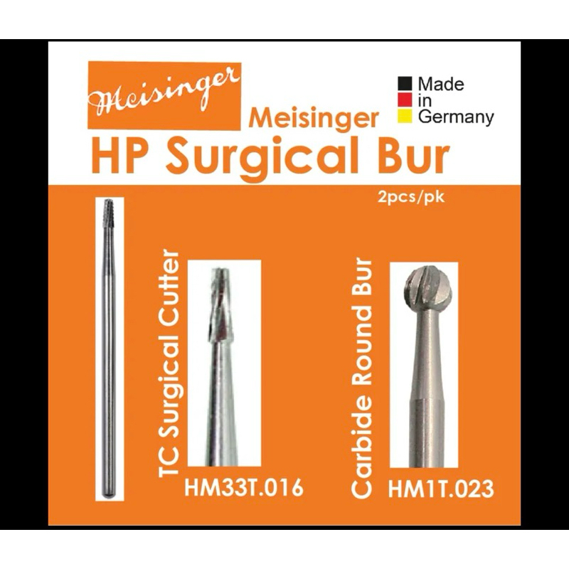 Meisinger Bur Surgical Round/Fissure 1PC | Shopee Malaysia