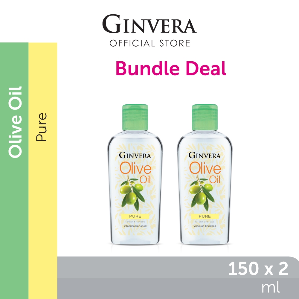 [Bundle of 2] Ginvera Pure Olive Oil 150ml | Shopee Malaysia