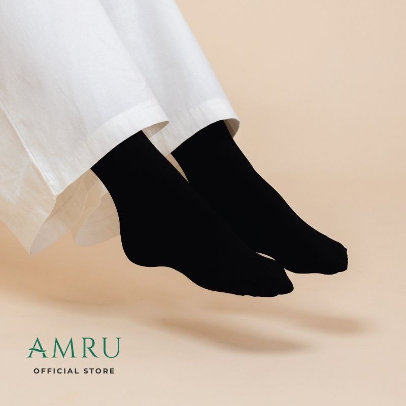 AMRU STOKIN PANJANG TEBAL TUTUP AURAT HAJI UMRAH | Shopee Malaysia