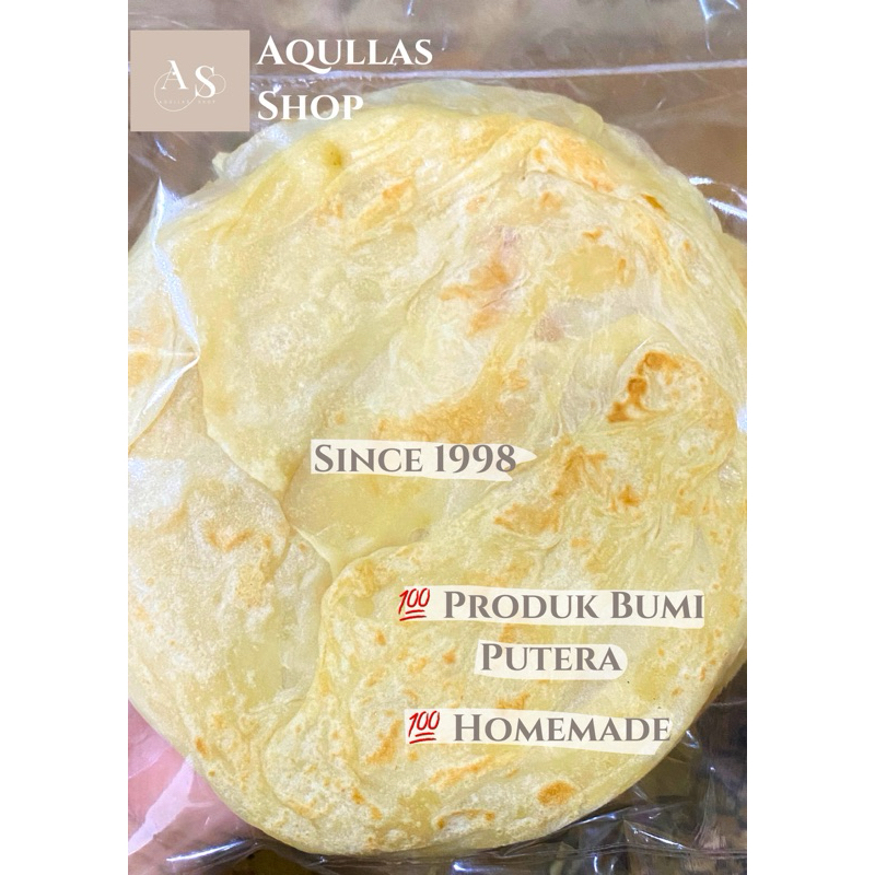 (READY STOCK) ROTI CANAI FROZEN HOMEMADE BUMIPUTRA since 1998 [ 5 ...