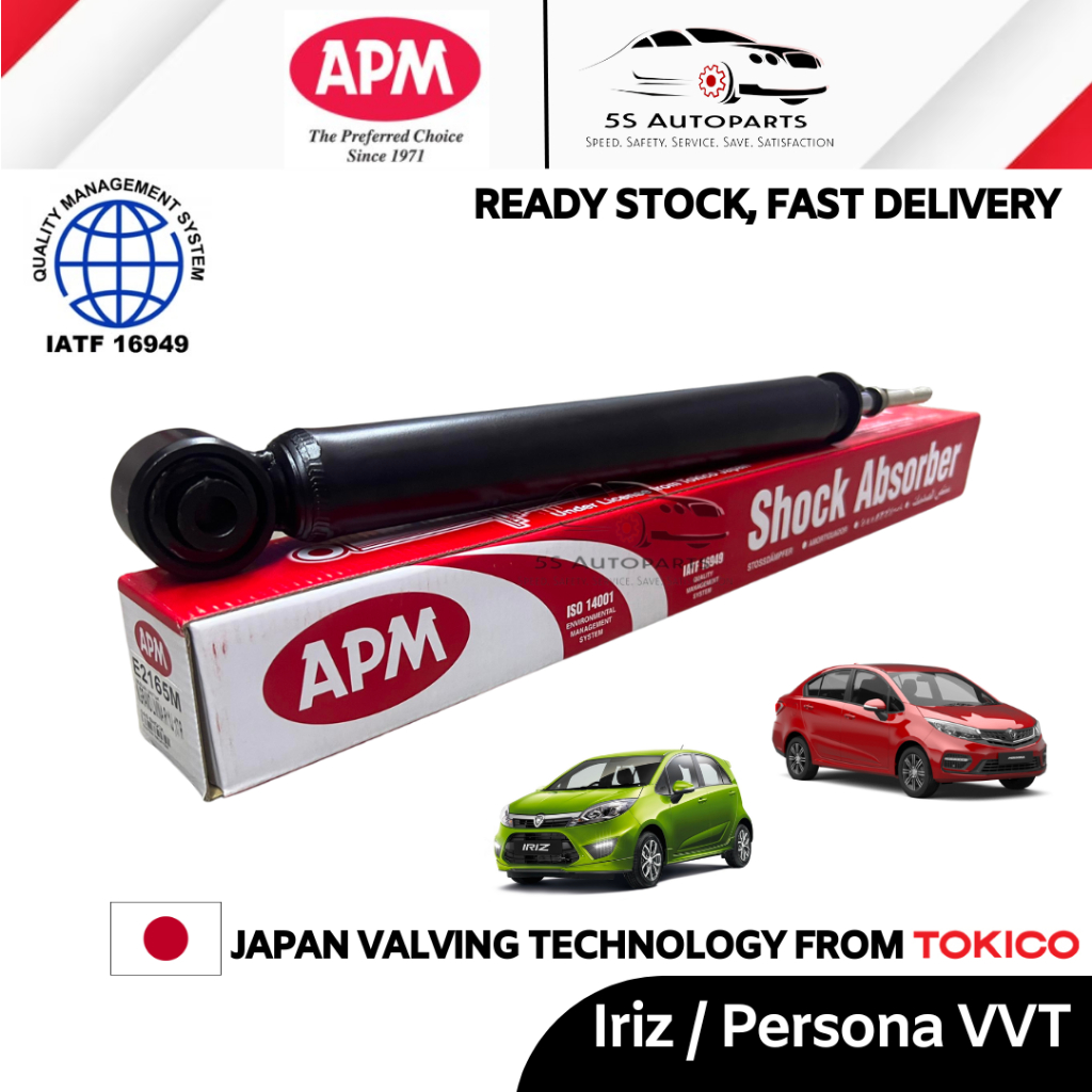 APM Proton Iriz (2014-) , Persona VVT (2016-) Rear (Belakang) Gas Shock ...