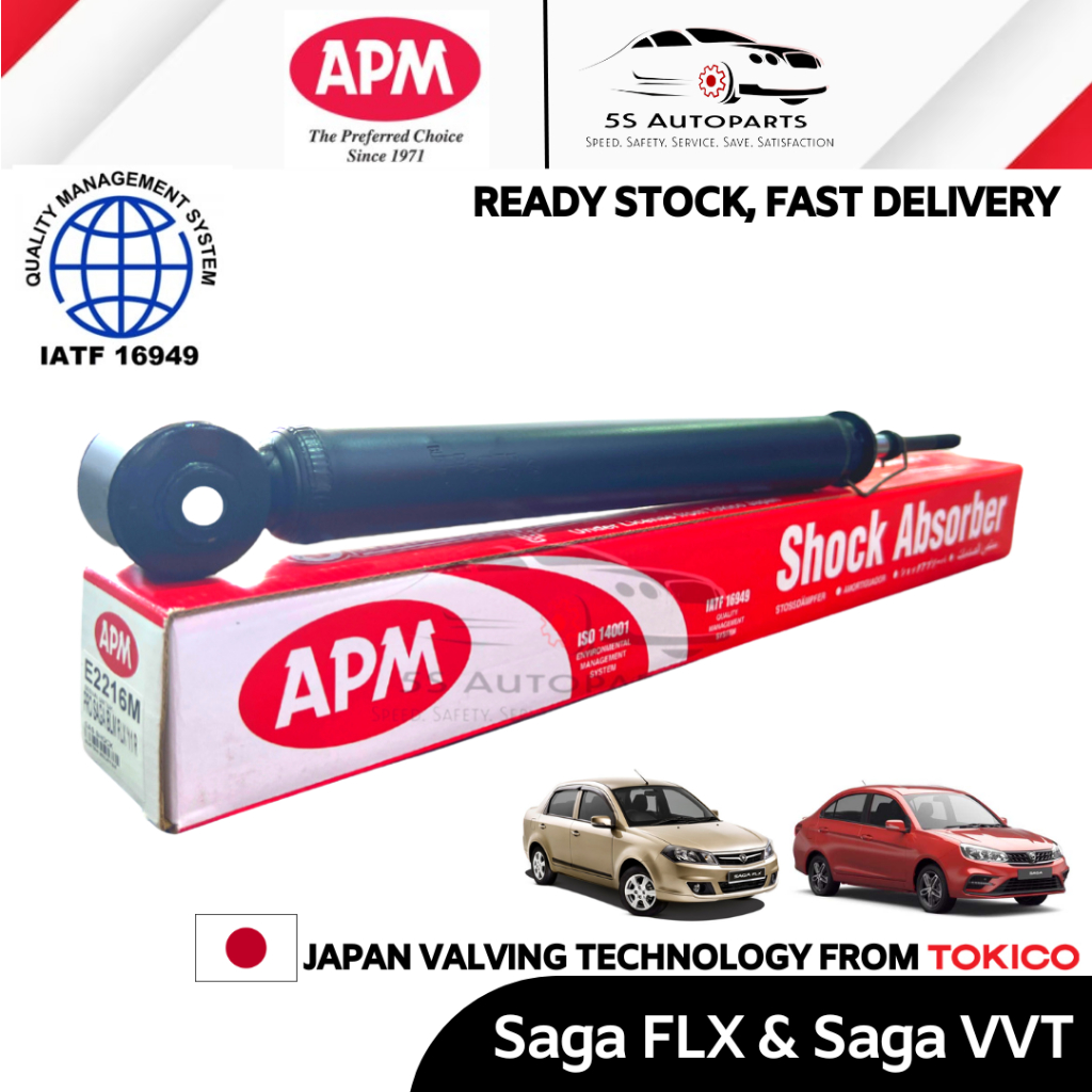APM Proton Saga FLX , Saga VVT Rear (Belakang) Gas Shock Absorber ...