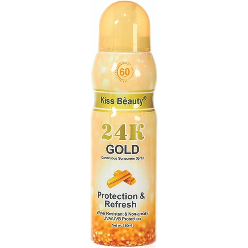 New ARRIVAL Kiss Beauty 24k Gold Makeup Fixer Spray | Shopee Malaysia