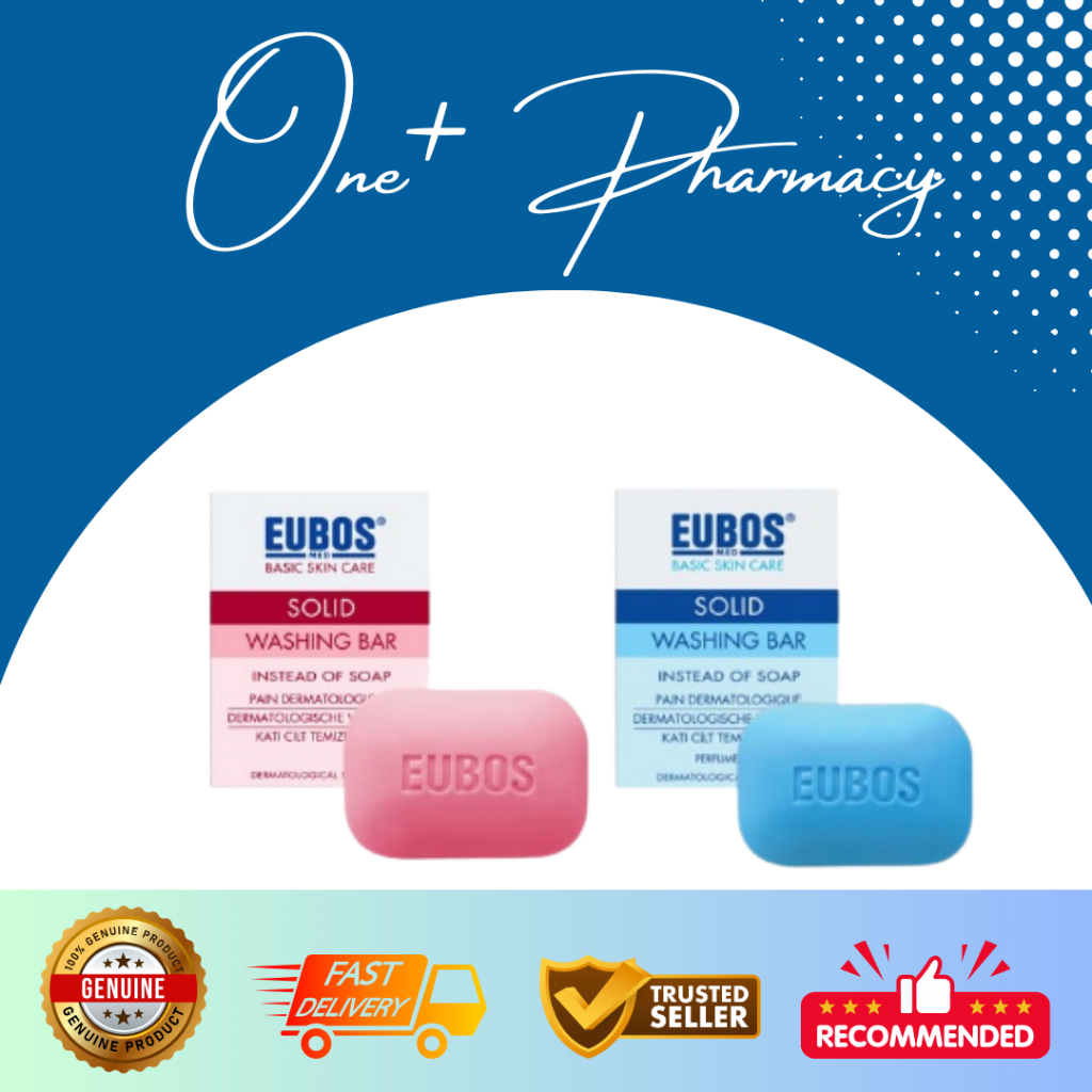 Eubos Solid Washing Bar Cleanser 125g | Shopee Malaysia