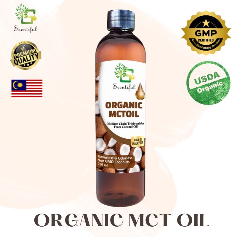 SCENTIFUL MCT Oil 100% Pure Natural Organic Coconut Bulletproof Coffee / MCT Oil Keto Supplement ...