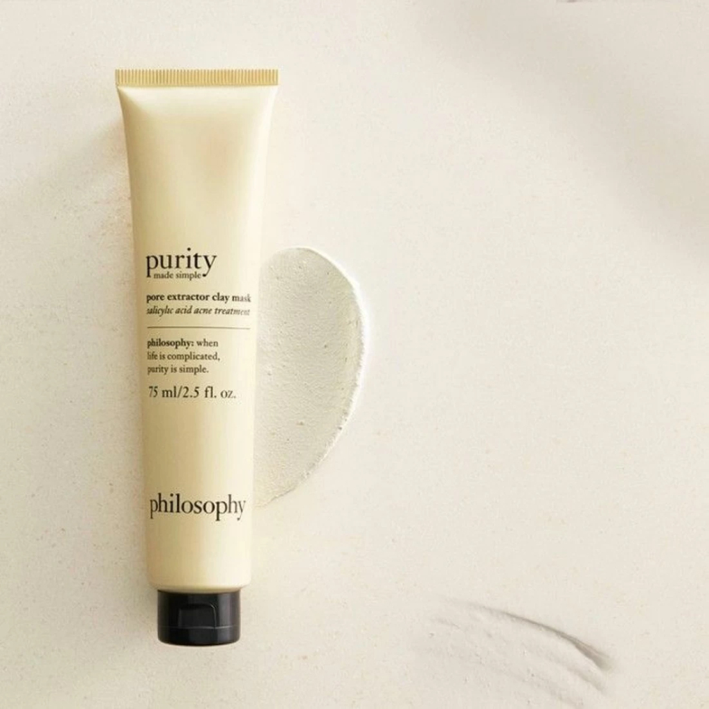 Philosophy Purity Made Simple Pore Extractor Exfoliating Clay Mask Acne ...