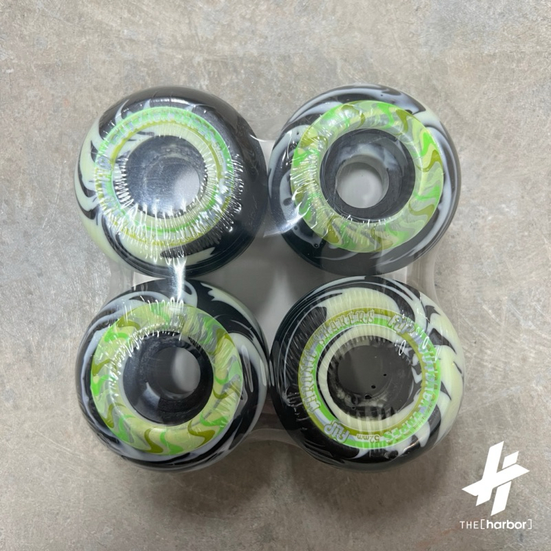 FLIP SKATEBOARDS FLIP CUTBACK CHRONIC SHAKERS WHEELS (GREEN) 52MM ...