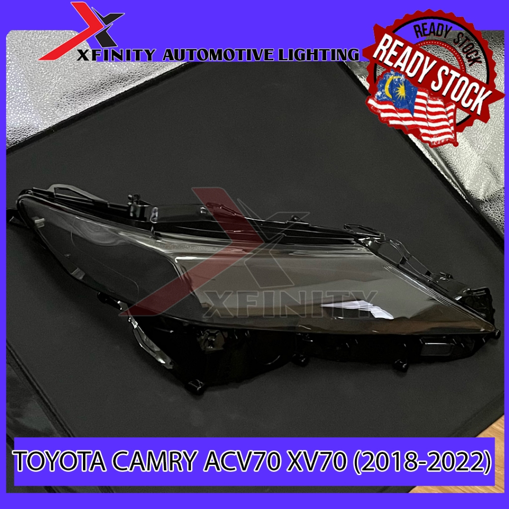 TOYOTA CAMRY ACV70 XV70 18 19 20 21 22 HEADLAMP COVER / HEADLIGHT COVER ...