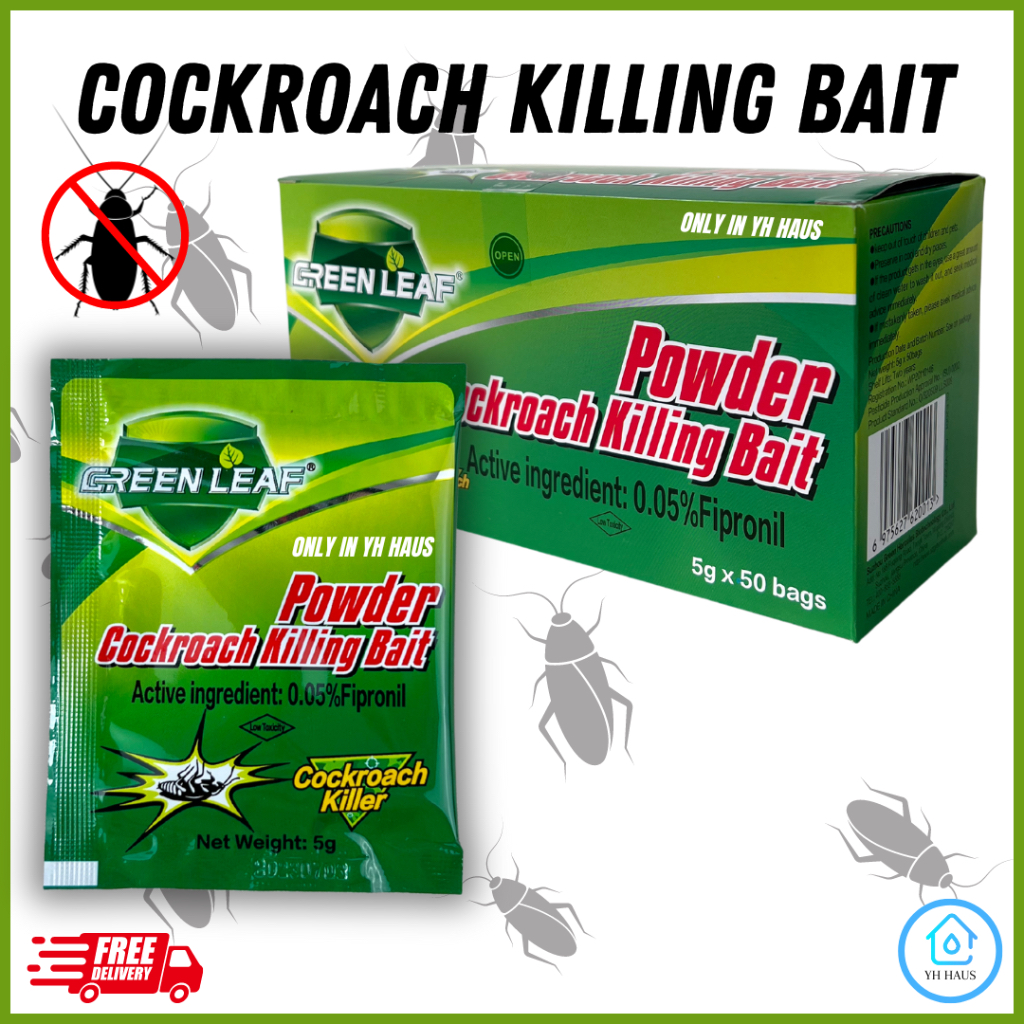 [Green Leaf] Cockroach Killing Bait Eco-Friendly Effective Medicine ...