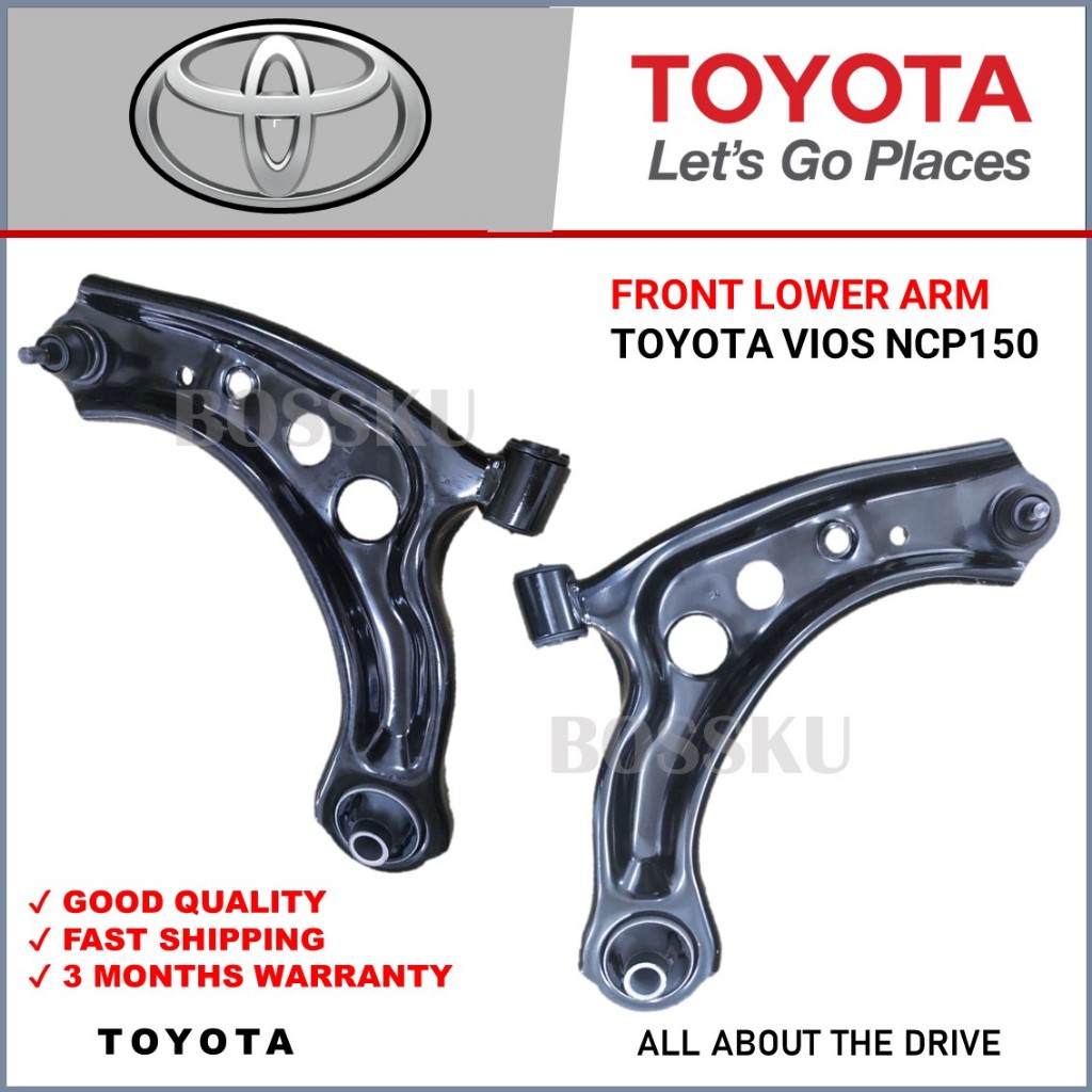 DEPAN FRONT LOWER ARM AND BUSH - TOYOTA VIOS NCP150 NCP151 2013-2020 ...