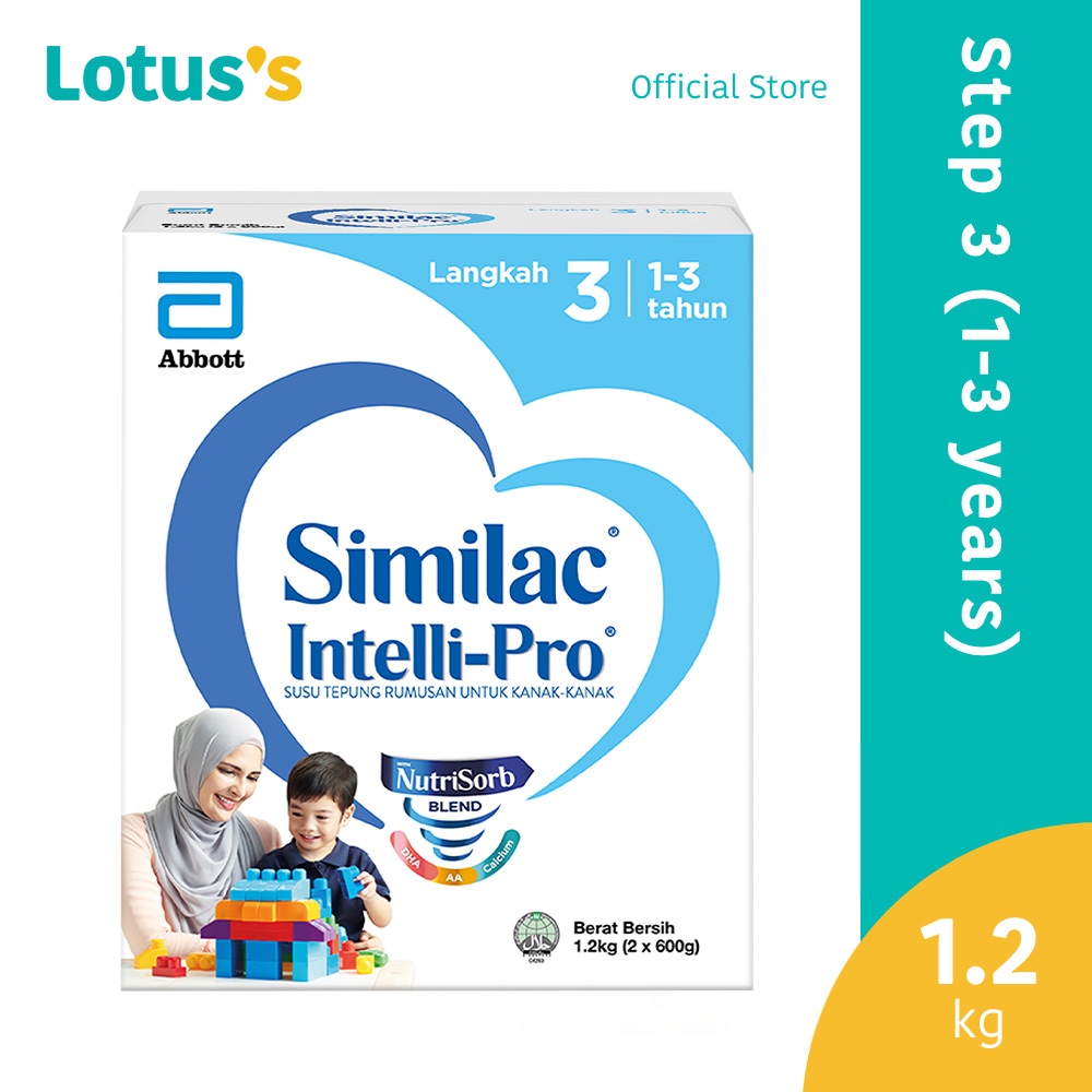 Similac Intelli-Pro Step 3 (1.2kg) | Shopee Malaysia