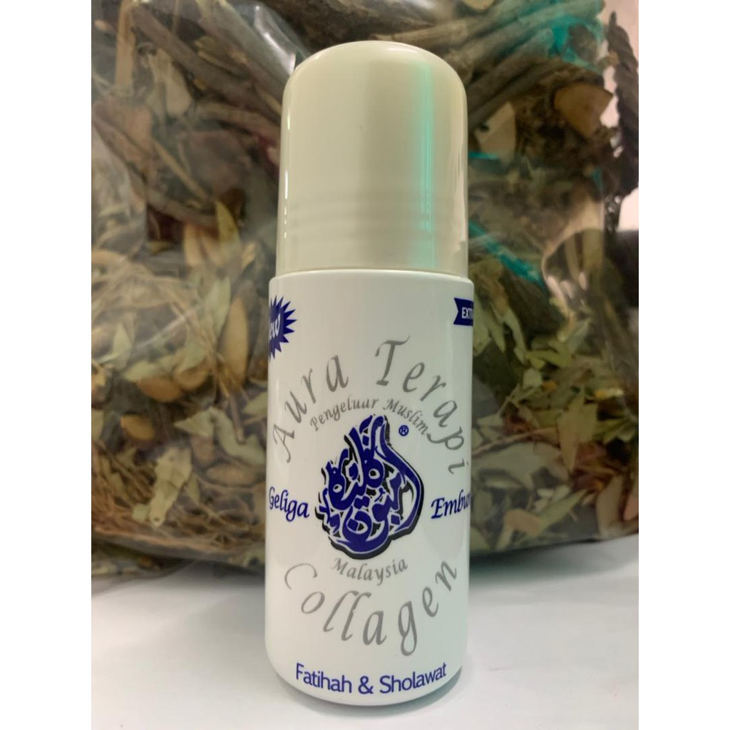 BIRU - AURA TERAPI GELIGA EMBUN COLLAGEN AURA TERAPI ROLL ON MINYAK ...