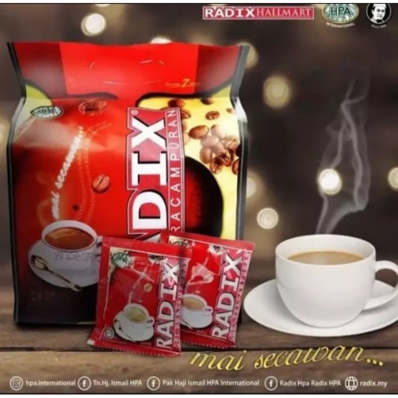 ORIGINAL RADIX PREMIX COFFEE | Shopee Malaysia