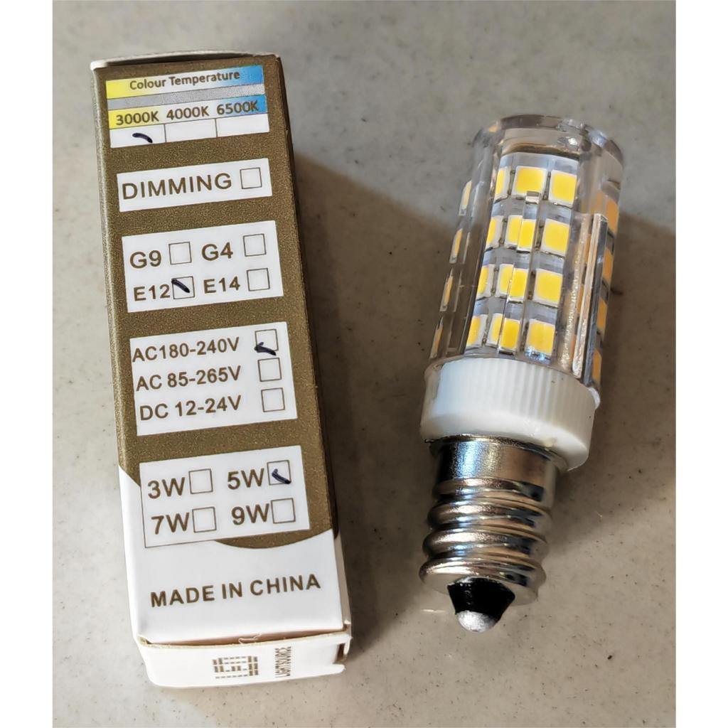 G4/G9 12v 220v E12/E14 3w/5w Small Bulb/Halogen Bulb Warmlight/Daylight ...