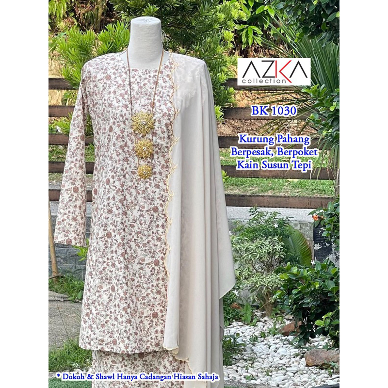 🌸Baju Raya 2024🌸Baju Kurung Pahang Berpoket By Azka Collection 🌸 ...
