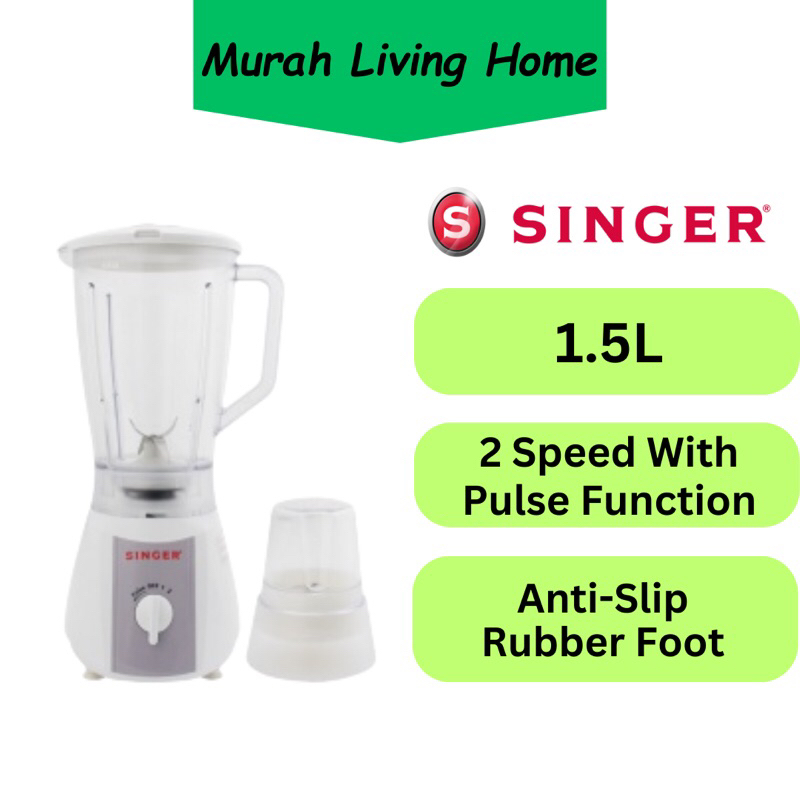 Singer Blender Pengisar BL150 1.5Liter | Shopee Malaysia