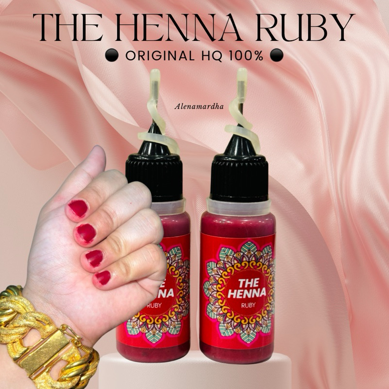 THE HENNA BY MILIY NOLY ( Ruby ) | Shopee Malaysia