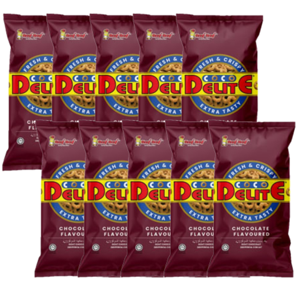 90g x 10pcs Hari Hari Coco Delite Snek Perisa Coklat Chocolate ...