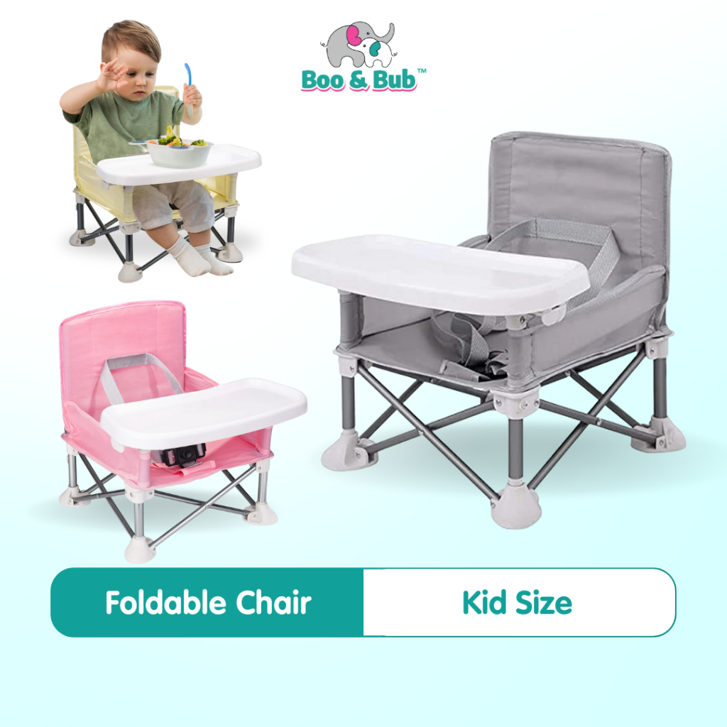 Boo&Bub Baby Dining Chair Multifunctional Foldable and Portable Outdoor ...