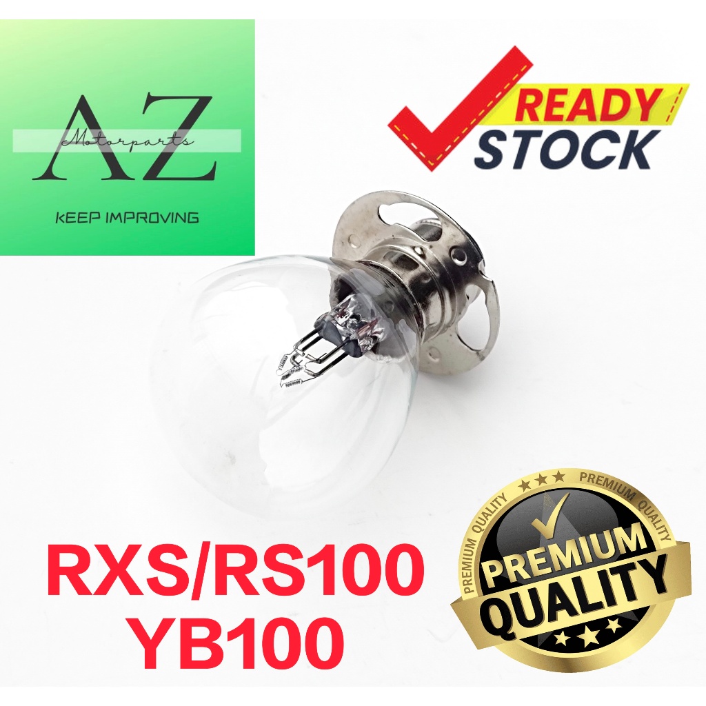 YAMAHA RXS / RS100 / YB100 HEADLAMP BULB ( 6V25/25W ) MADE IN TAIWAN ...