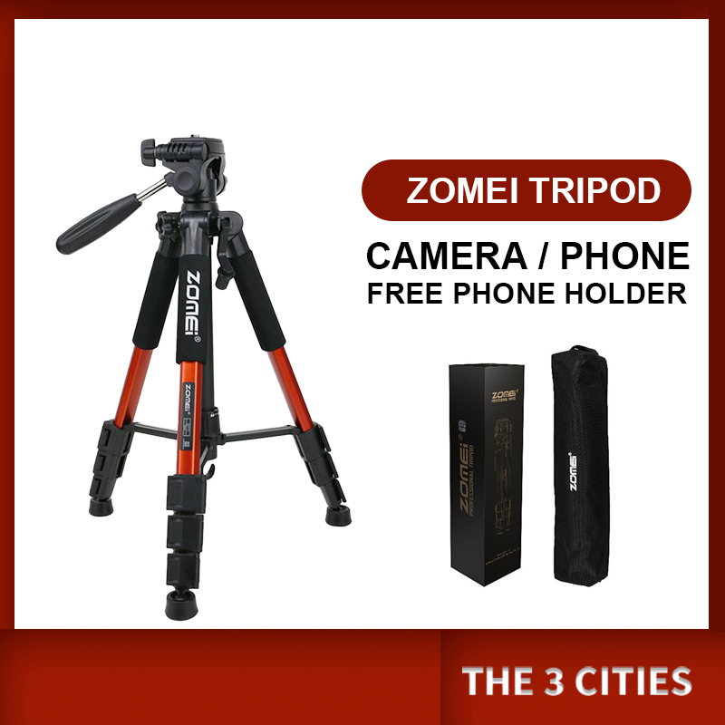 Zomei Q111 Professional Travel Portable Aluminum Tripod With Original ...