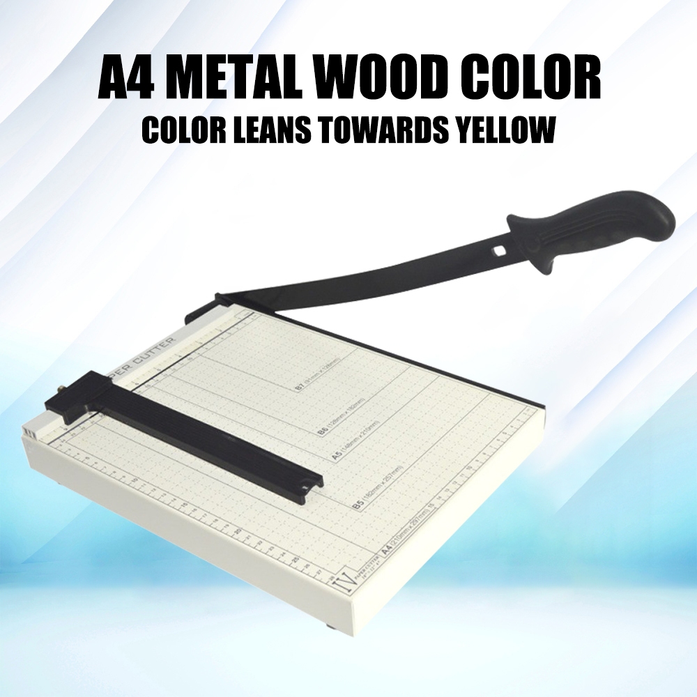 Quaff A3 A4 B4 Size Paper Cutter Wood Metal Base With Adjuster Fixed ...