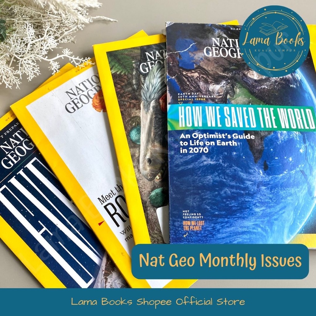 [Lama Books: Magazines] National Geographic selected monthly issues Nat ...