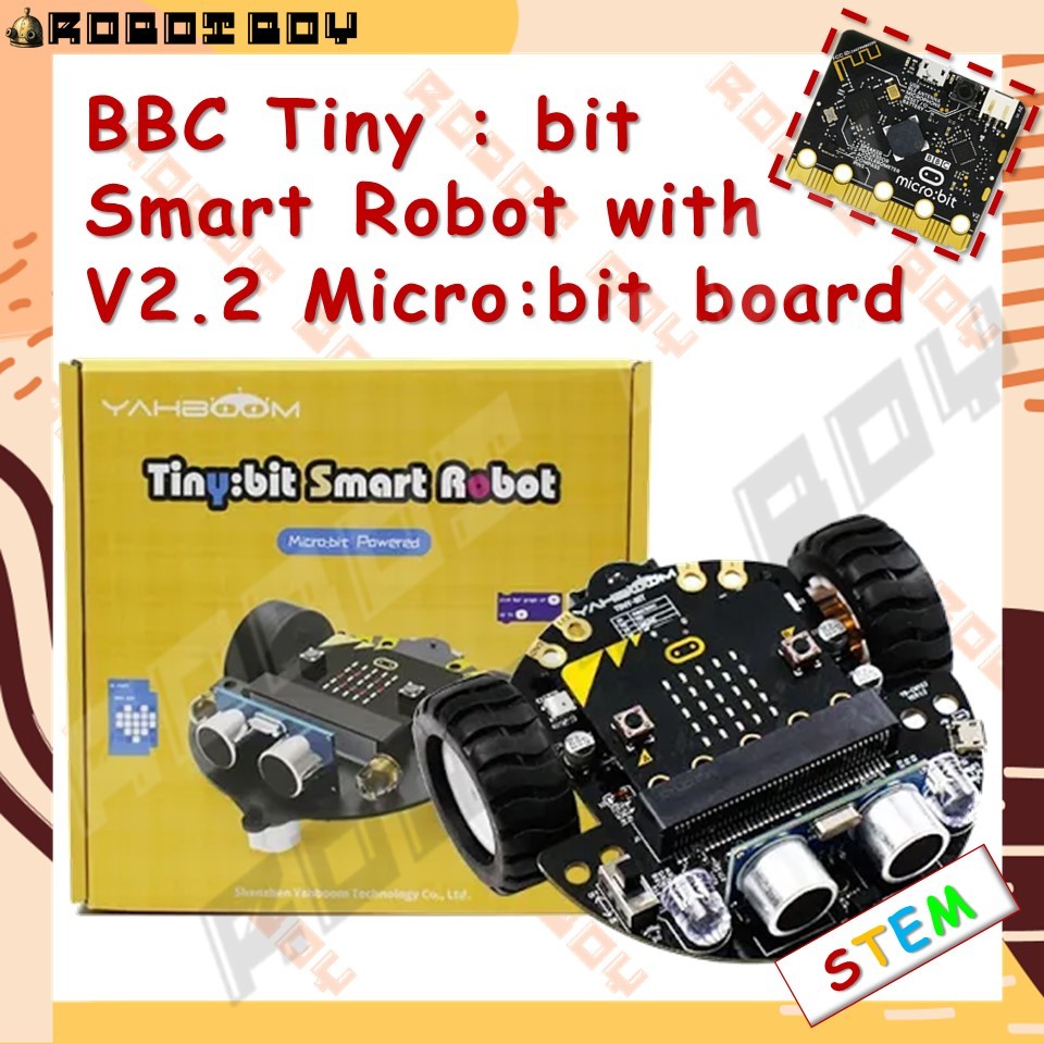 🔥Project RBT🔥BBC Tinybit Smart Car Robot/Tiny:bit/Microbit v2/Micro:bit V2.2 Coding Starter ...