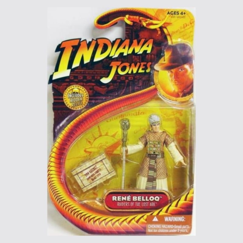 Hasbro 2008 Indiana Jones: Raiders of the Lost Ark - Rene Belloq Action ...