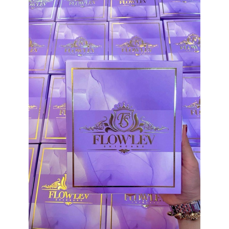 SET FLOW'LEV BEAUTY SKINCARE NEW PURPLE EDITION ORIGINAL HQ | Shopee ...