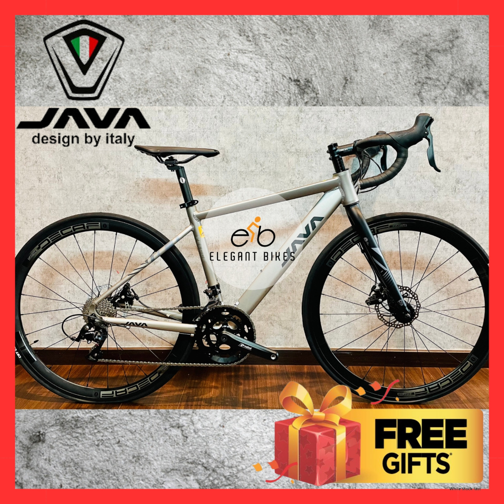 JAVA VELOCE DISC 18SP SHIMANO SORA MIX ROAD BIKE BICYCLE | Shopee Malaysia