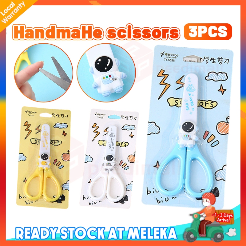 Student Scissor Gunting Stainles Steel Scissor Cutter Kindergarten ...