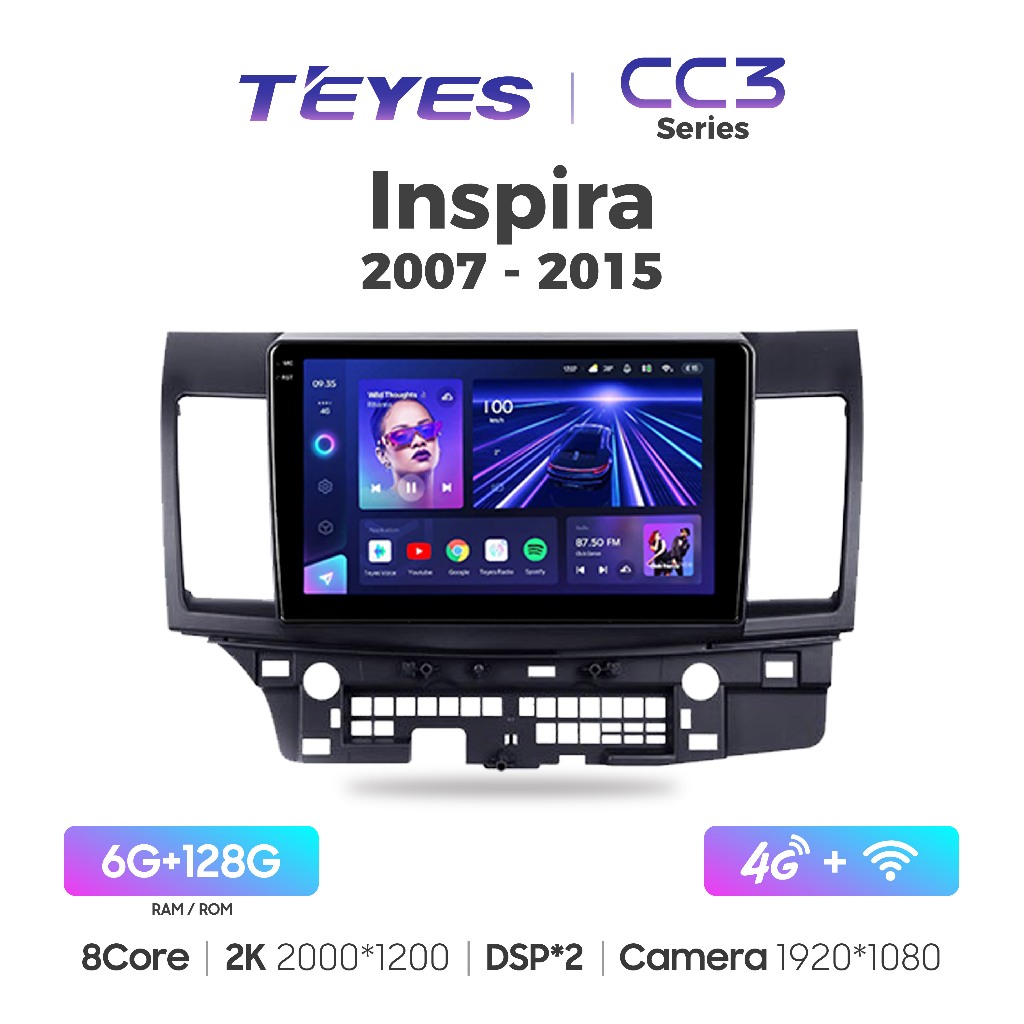 TEYES CC3 Series Proton Inspira 2007-2015 Android Car Player 10″ | Shopee Malaysia